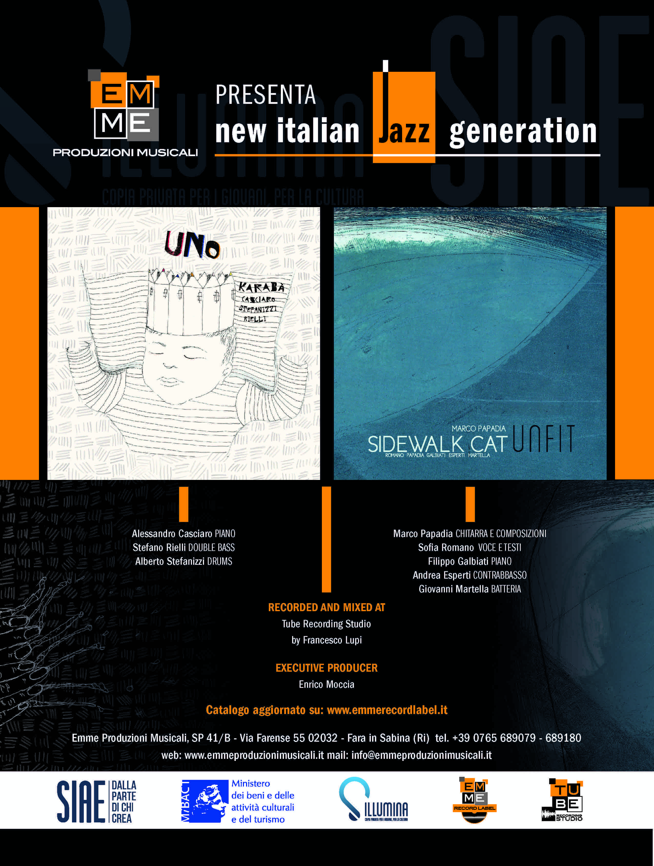 New Italian Jazz Generation... - Emme Record Label Emme Record Label